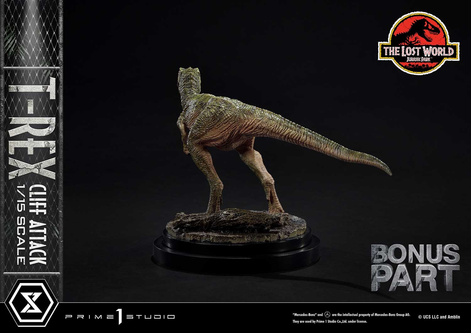 T-Rex Cliff Attack Diorama by Prime 1 Studio | Sideshow Collectibles