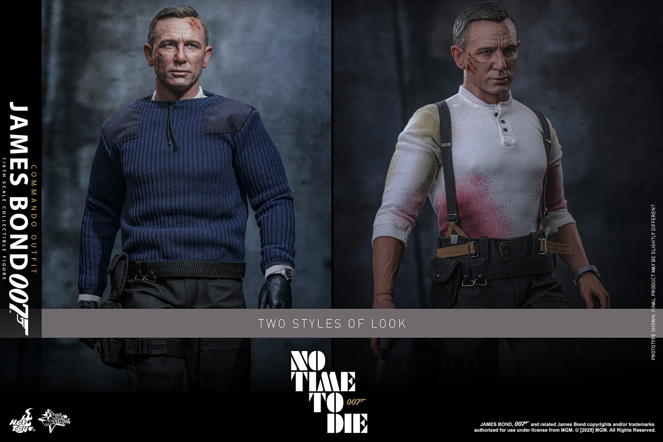 James Bond (Commando Outfit) Sixth Scale Figure by Hot Toys | Sideshow ...