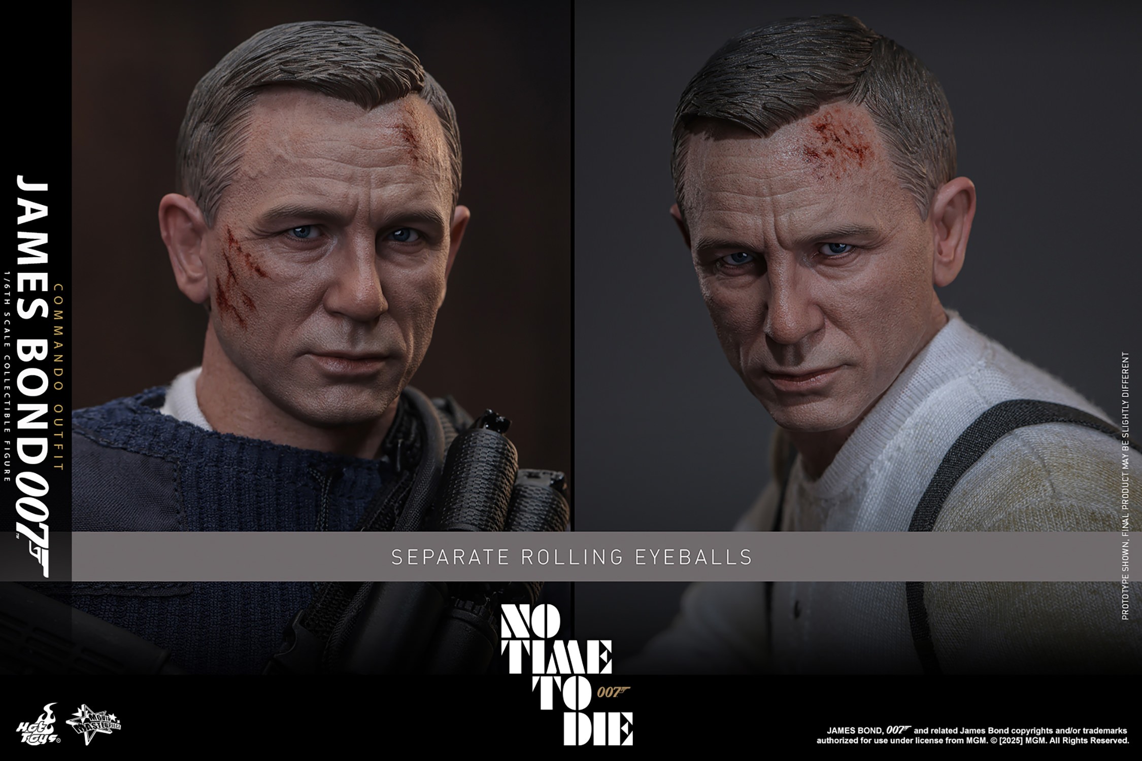 James Bond (Commando Outfit) Sixth Scale Figure by Hot Toys | Sideshow ...
