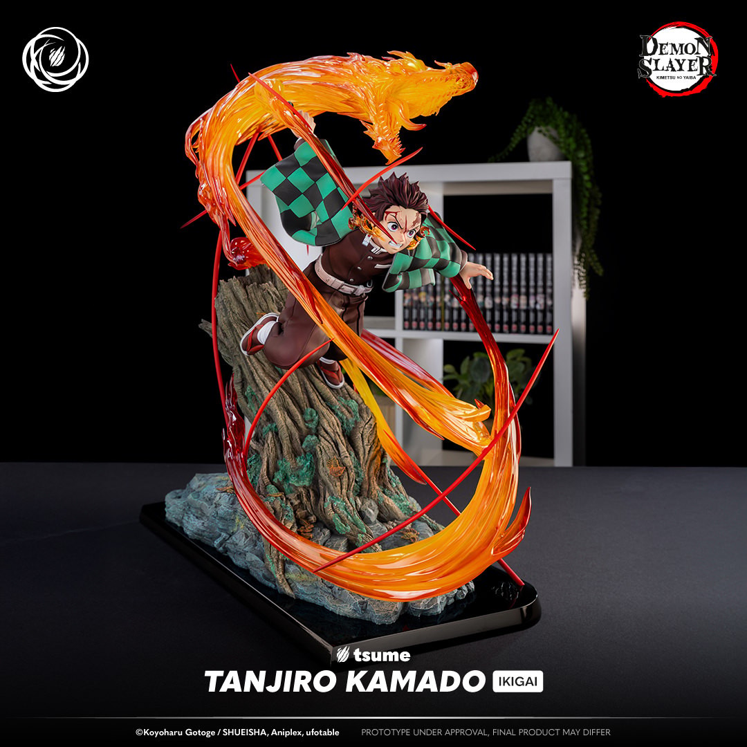Tanjiro Kamado Ikigai Statue by Tsume Art | Sideshow Collectibles