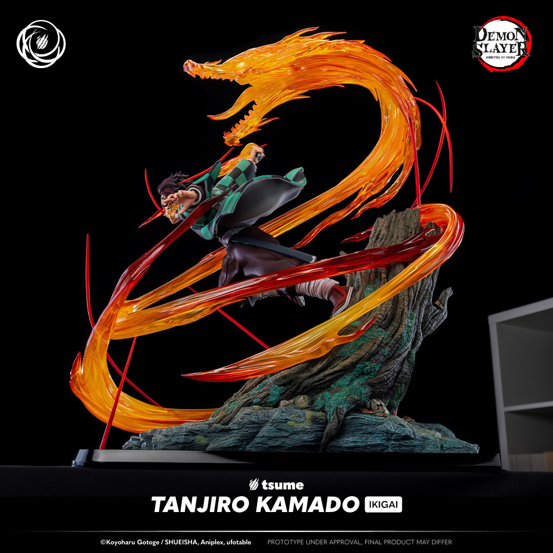 Tanjiro Kamado Ikigai Statue by Tsume Art | Sideshow Collectibles