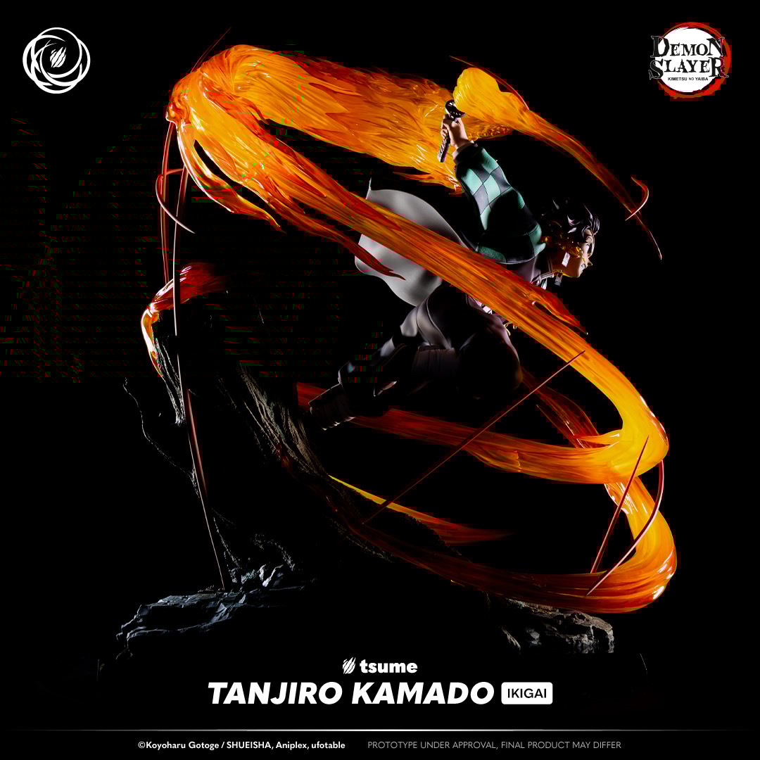 Tanjiro Kamado Ikigai Statue by Tsume Art | Sideshow Collectibles