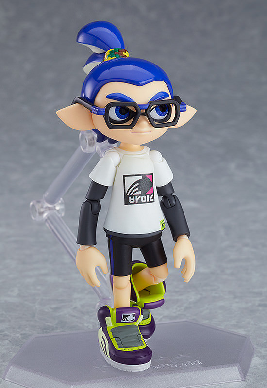 Splatoon Boy Figma (DX Edition) Collectible Set by Good Smile Company ...