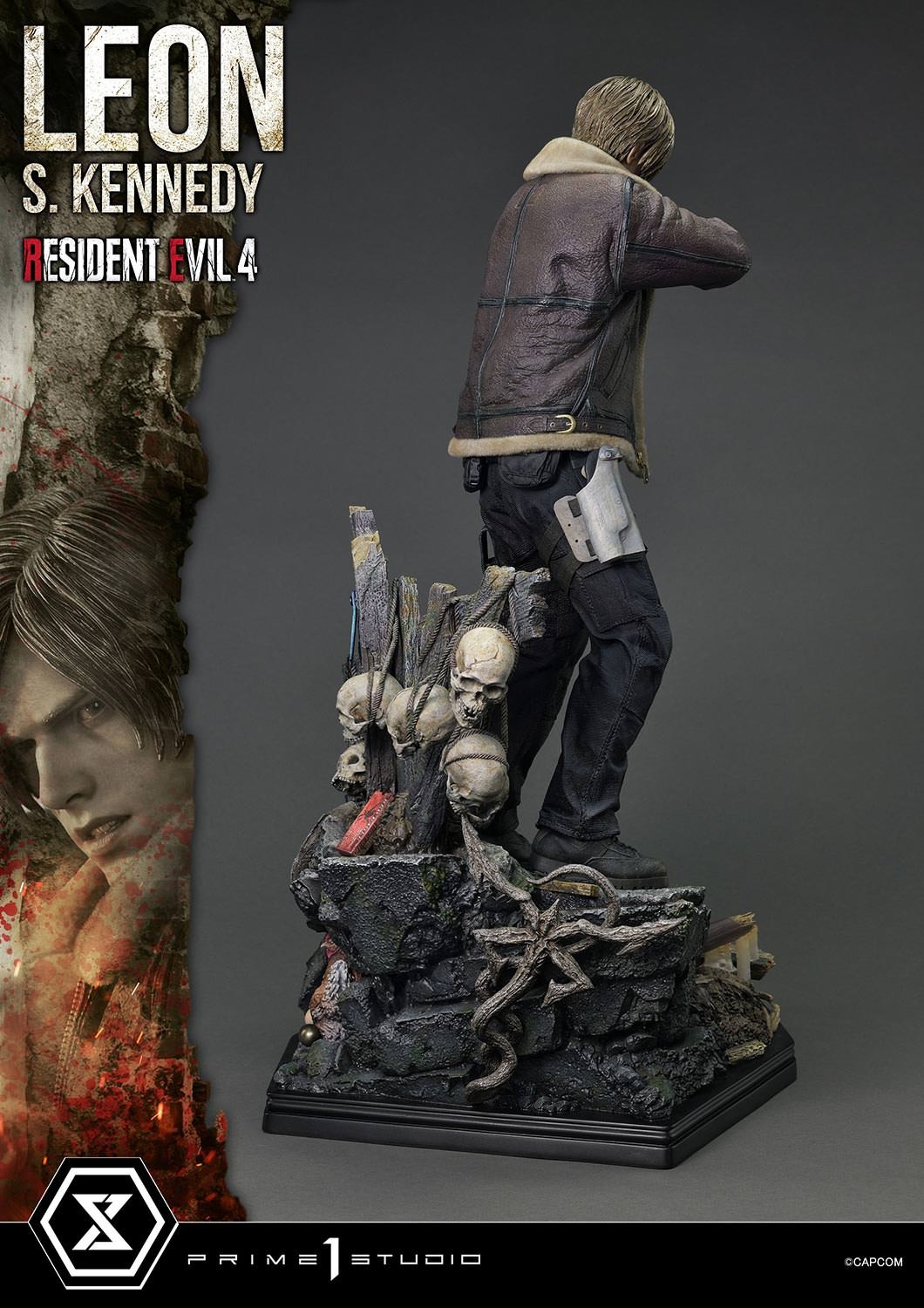 Leon S. Kennedy Quarter Scale Statue by Prime 1 Studio | Sideshow ...