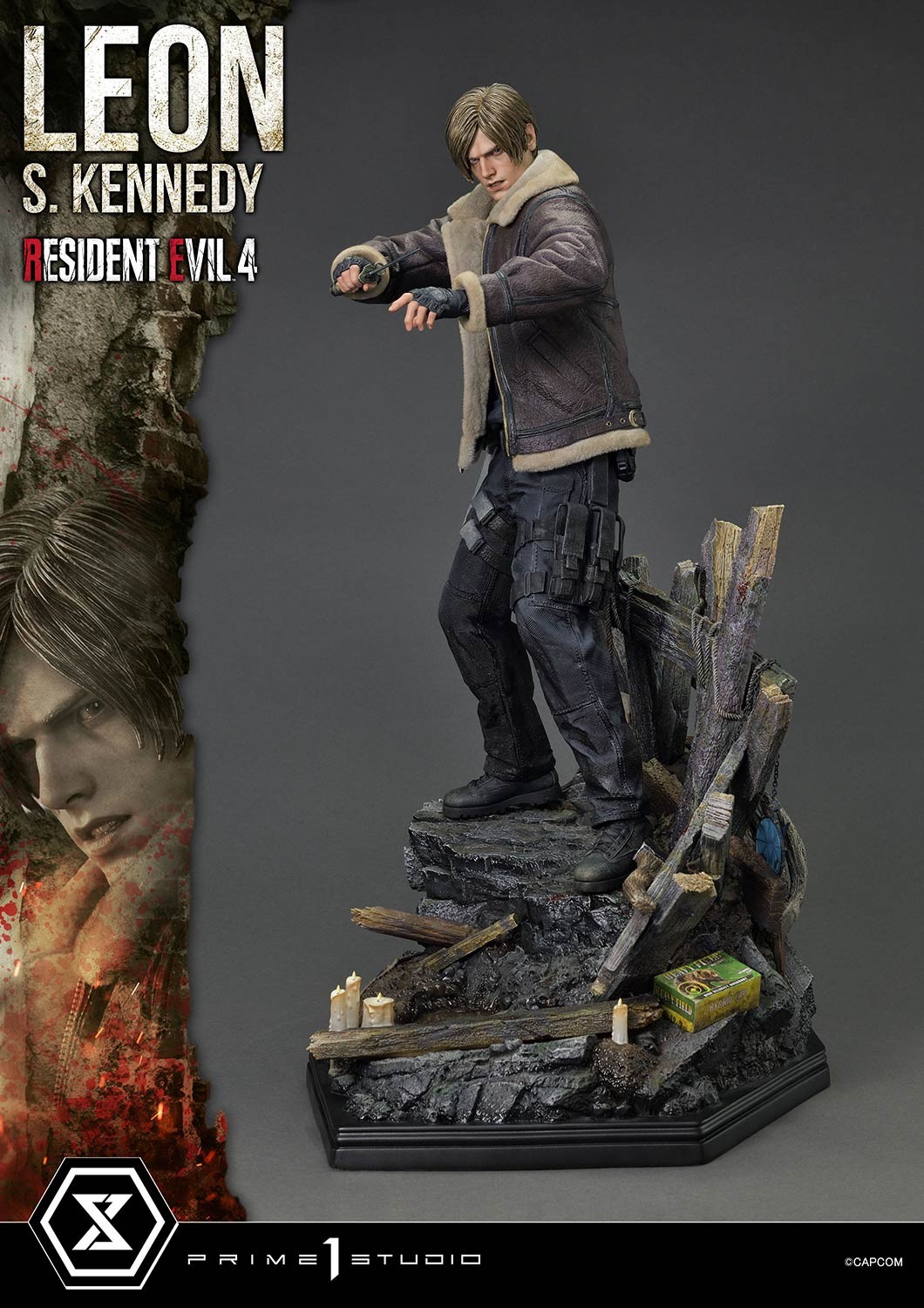 Leon S. Kennedy Quarter Scale Statue by Prime 1 Studio | Sideshow ...