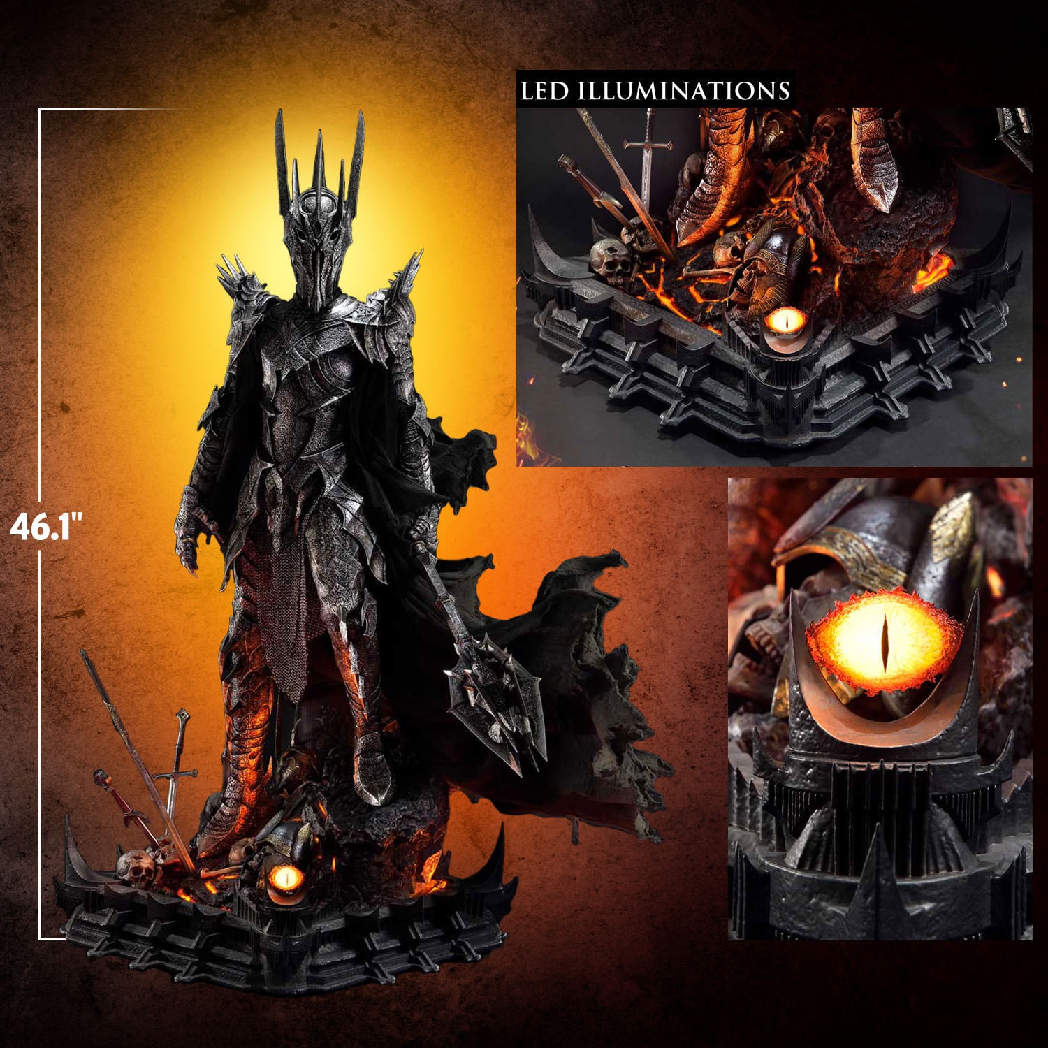 The Dark Lord Sauron by Prime 1 Studio | Sideshow Collectibles