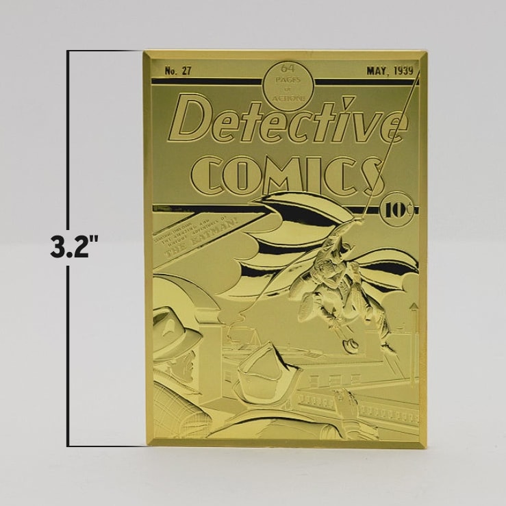 Detective Comics #27 Gilded Coin Silver Collectible by Agoro | Sideshow ...
