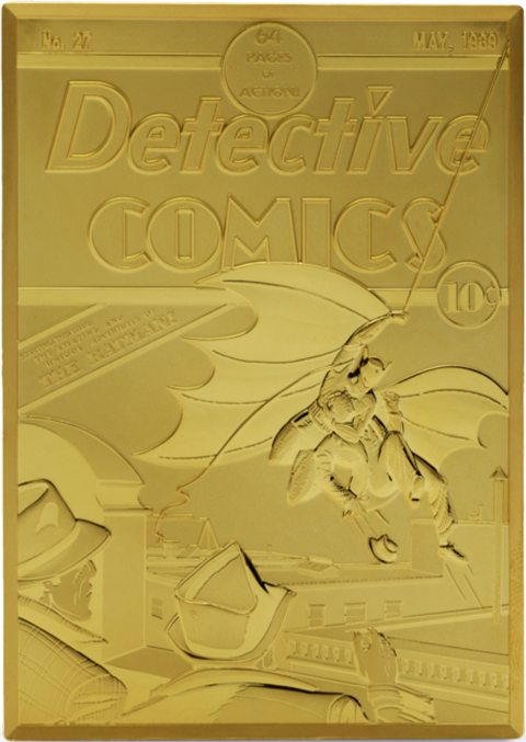 Detective Comics #27 Gilded Coin Silver Collectible by Agoro | Sideshow ...