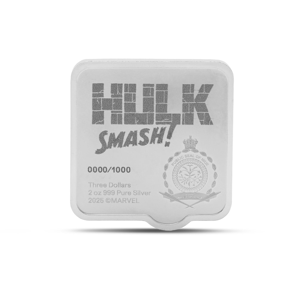 Hulk 'Smash' Coin Silver Collectible by Agoro | Sideshow Collectibles