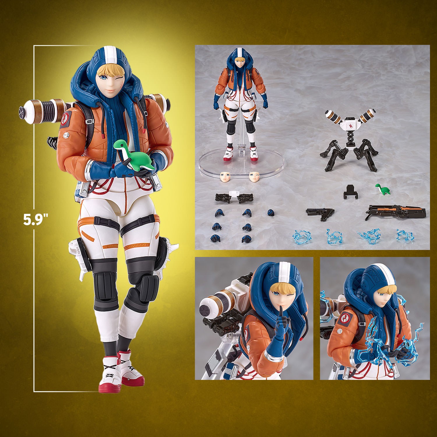 Wattson Hyper Body Action Figure by Good Smile Company | Sideshow ...
