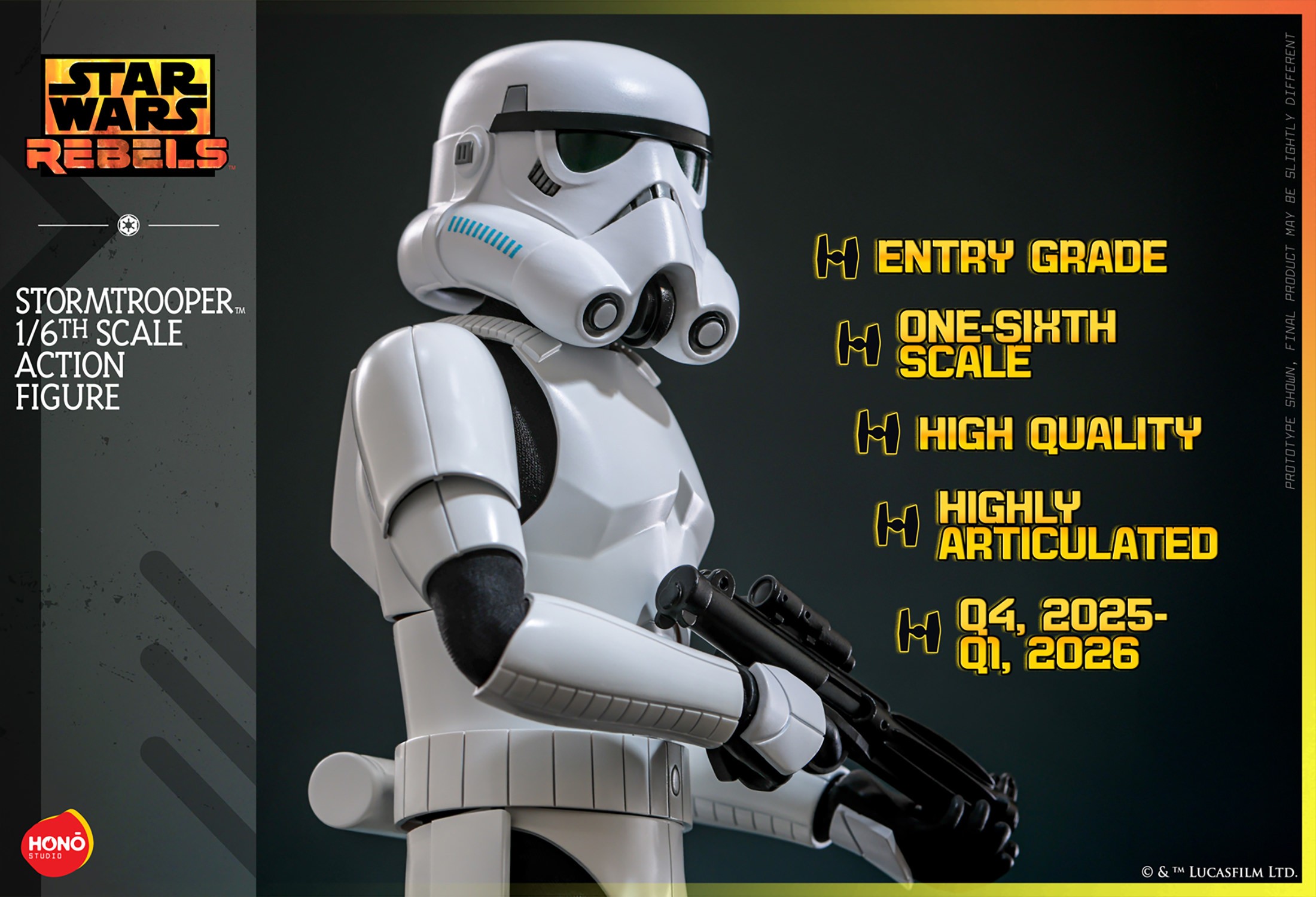 Stormtrooper™ Action Figure by HONO Studio | Sideshow Collectibles