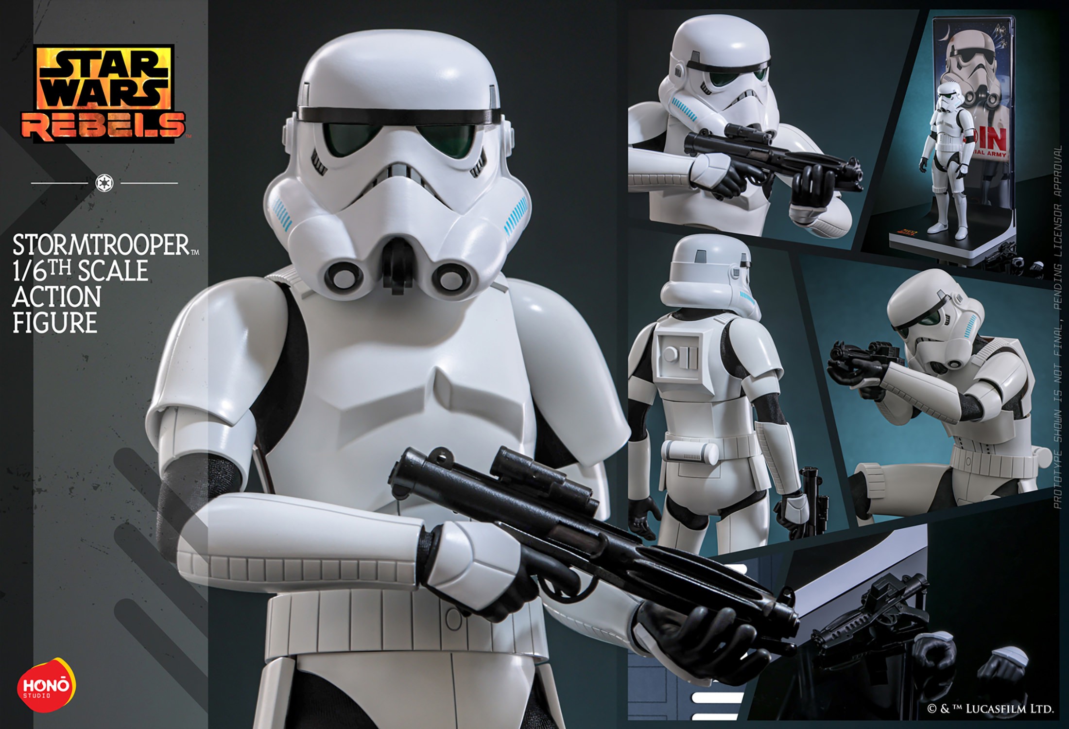 Stormtrooper™ Action Figure by HONO Studio | Sideshow Collectibles