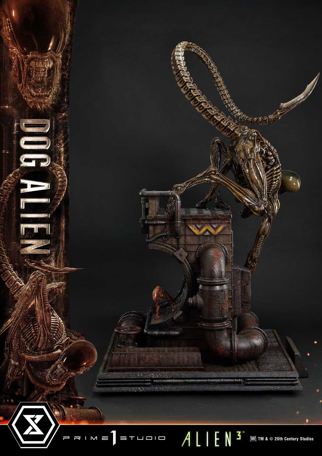Dog Alien (Deluxe Bonus Version) 1:3 Scale Statue by Prime 1 Studio ...