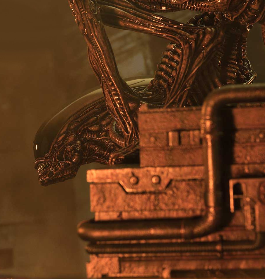 Dog Alien (Deluxe Bonus Version) 1:3 Scale Statue by Prime 1 Studio ...