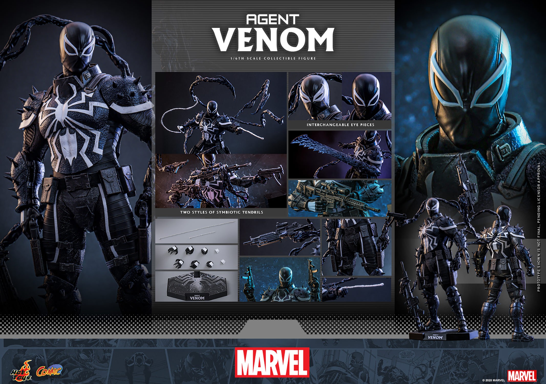 Agent Venom Sixth Scale Figure by Hot Toys | Sideshow Collectibles