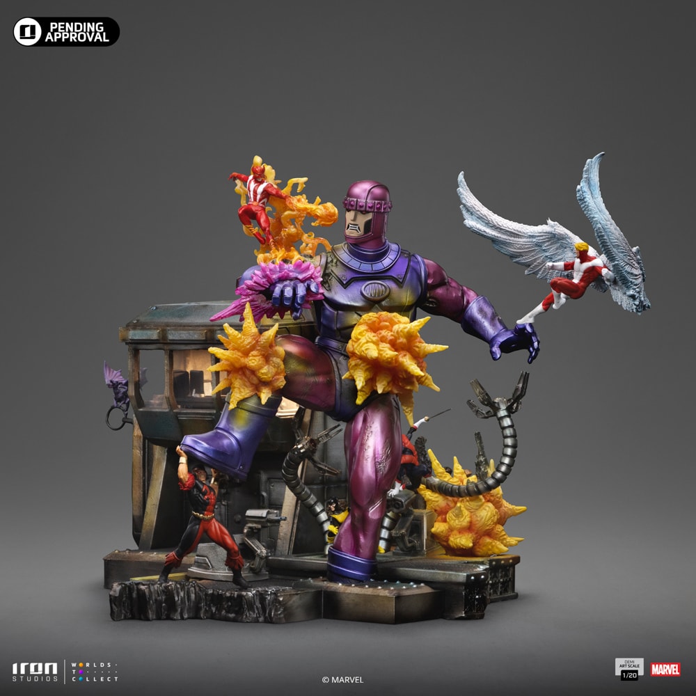 X-Men Danger Room B 1:20 Demi Art Scale Diorama by Iron Studios ...