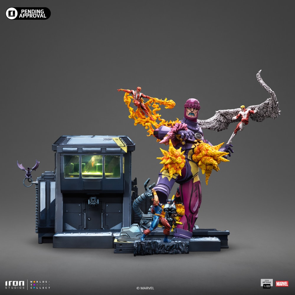 X-Men Danger Room B 1:20 Demi Art Scale Diorama by Iron Studios ...