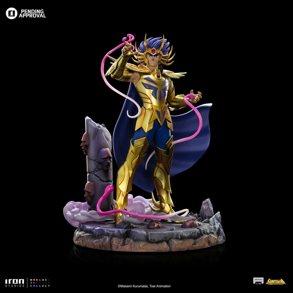 Cancer Deathmask 1:10 Art Scale Statue by Iron Studios | Sideshow ...