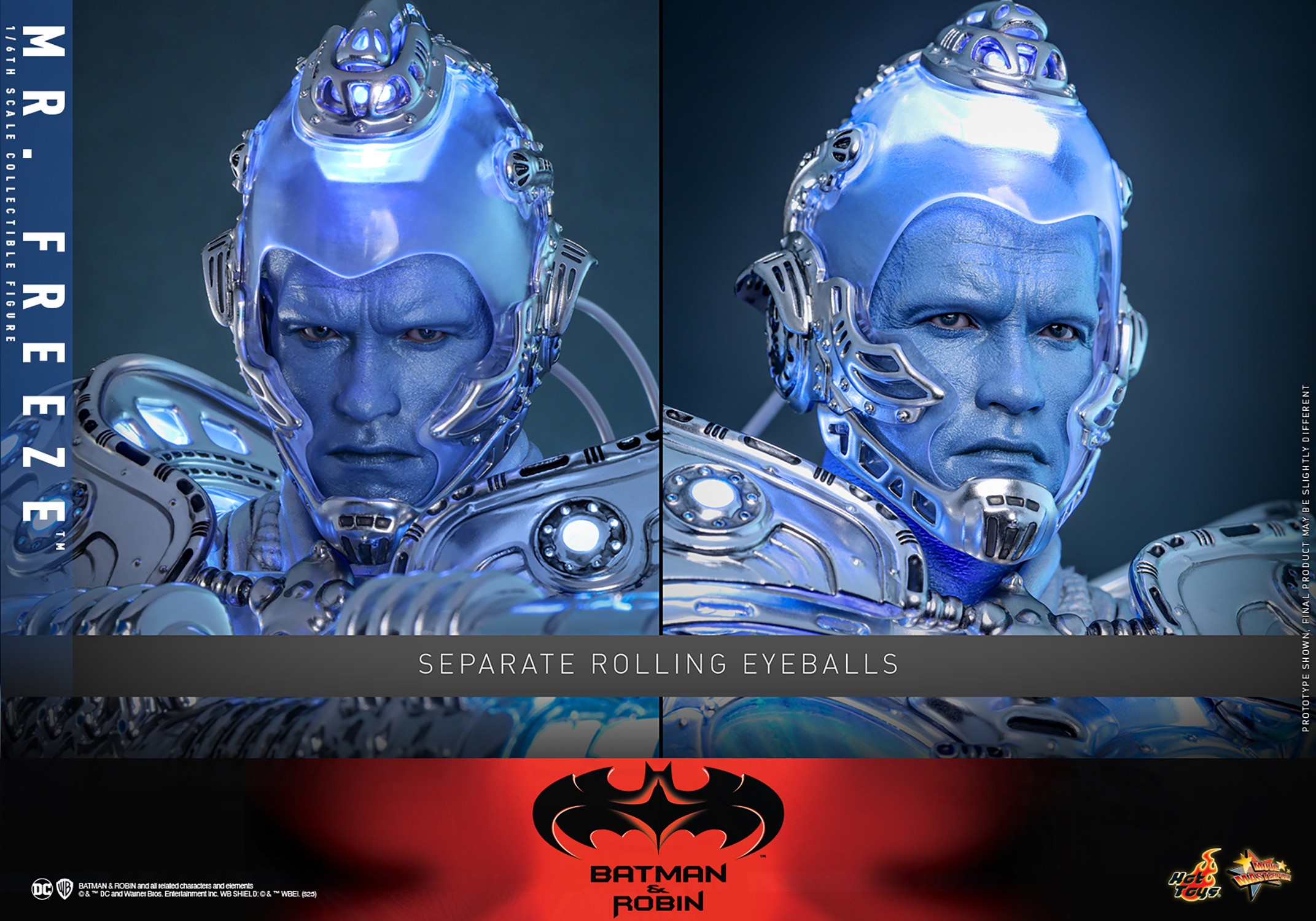Mr. Freeze (Deluxe Version) Sixth Scale Figure by Hot Toys | Sideshow ...
