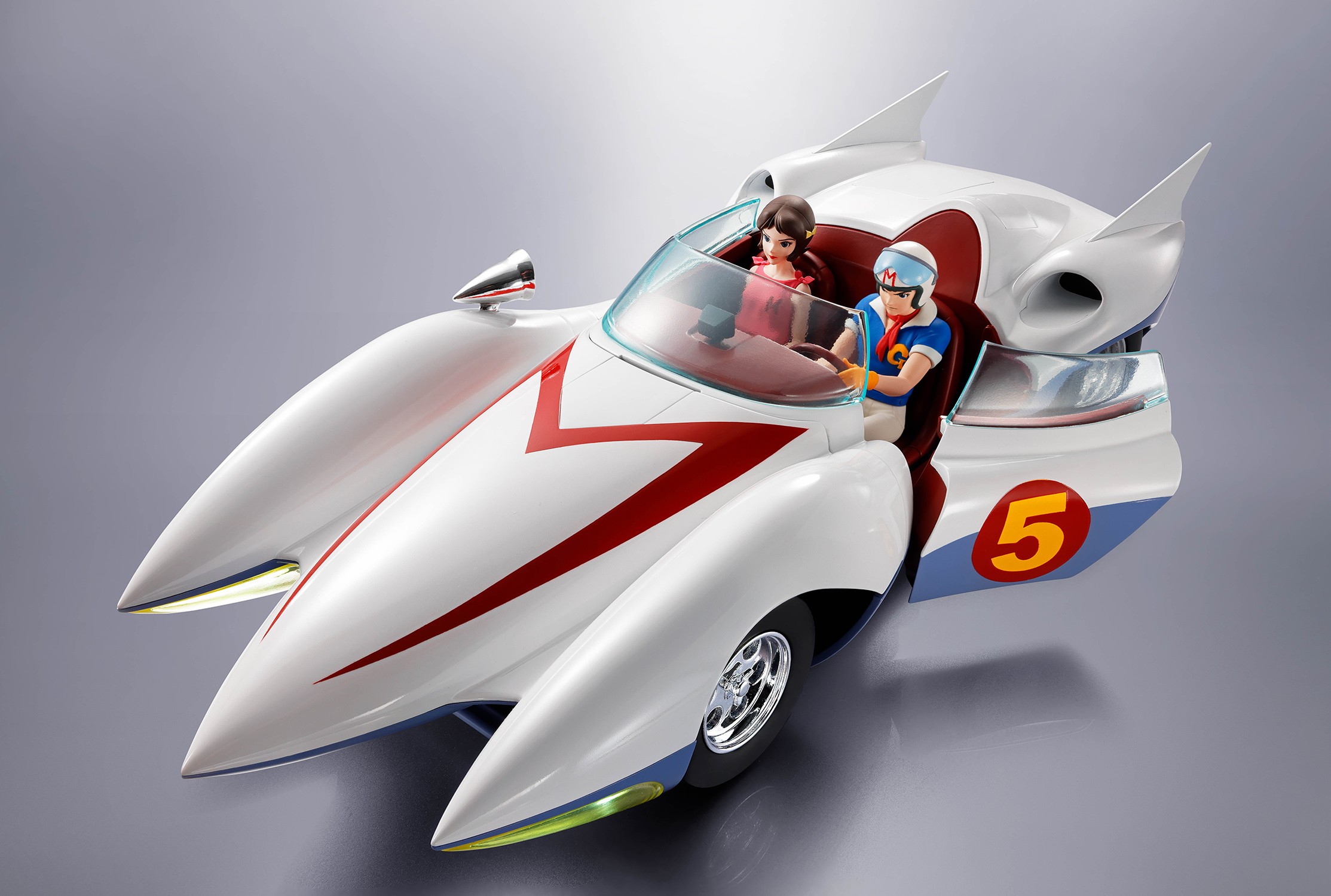 Speed Racer Mach 5 Chogokin Scaled Replica by Tamashii Nations ...