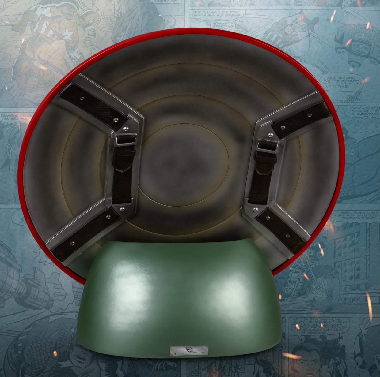 Captain America Shield Life-Size Statue by Beast Kingdom | Sideshow ...