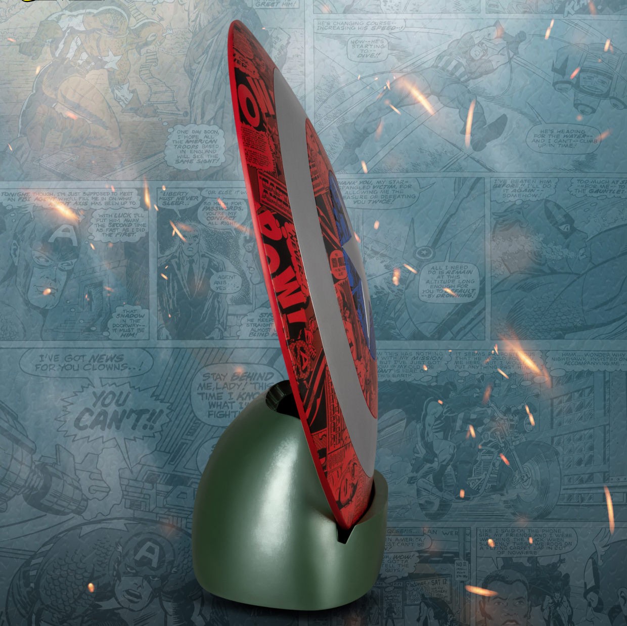 Captain America Shield Life-Size Statue by Beast Kingdom | Sideshow ...