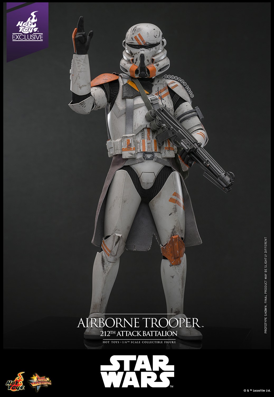 Airborne Trooper (212th Attack Battalion) Sixth Scale Figure by Hot Toys | Sideshow Collectibles