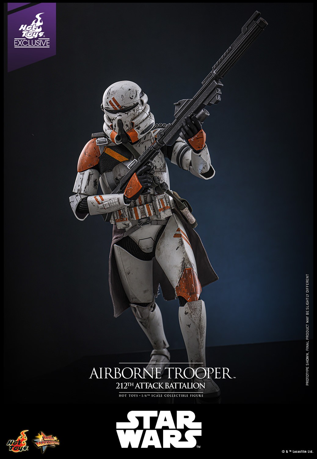 Airborne Trooper (212th Attack Battalion) Sixth Scale Figure by Hot Toys | Sideshow Collectibles