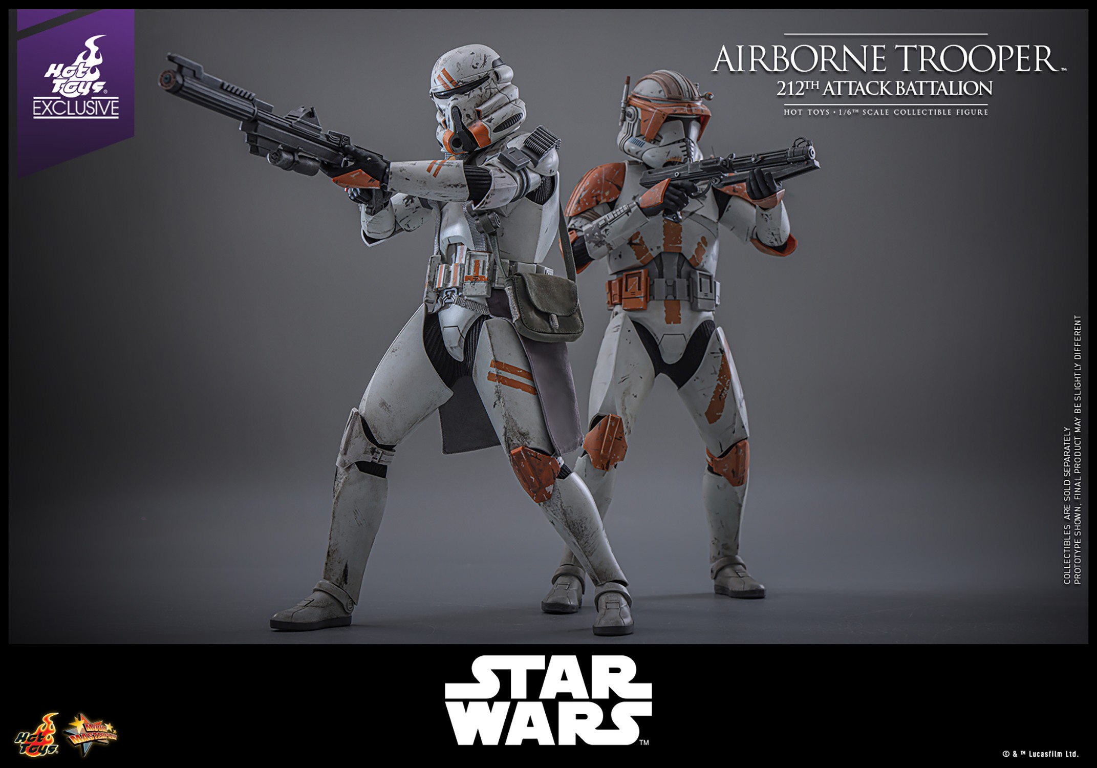 Airborne Trooper (212th Attack Battalion) Sixth Scale Figure by Hot Toys | Sideshow Collectibles