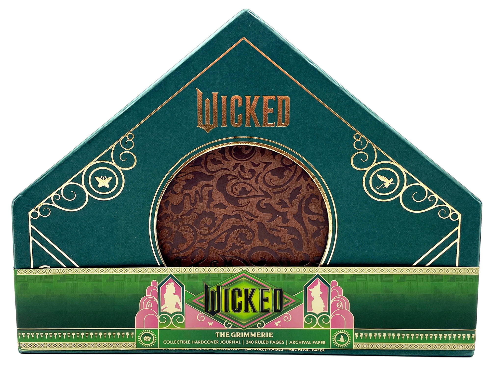 Wicked: The Grimmerie Collectible Hardcover Journal Book by Insight ...