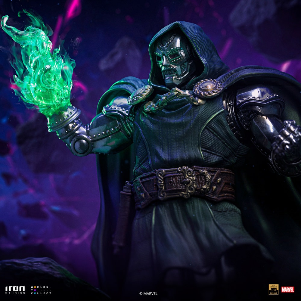 Doctor Doom 1:10 Scale Statue by Iron Studios | Sideshow Collectibles