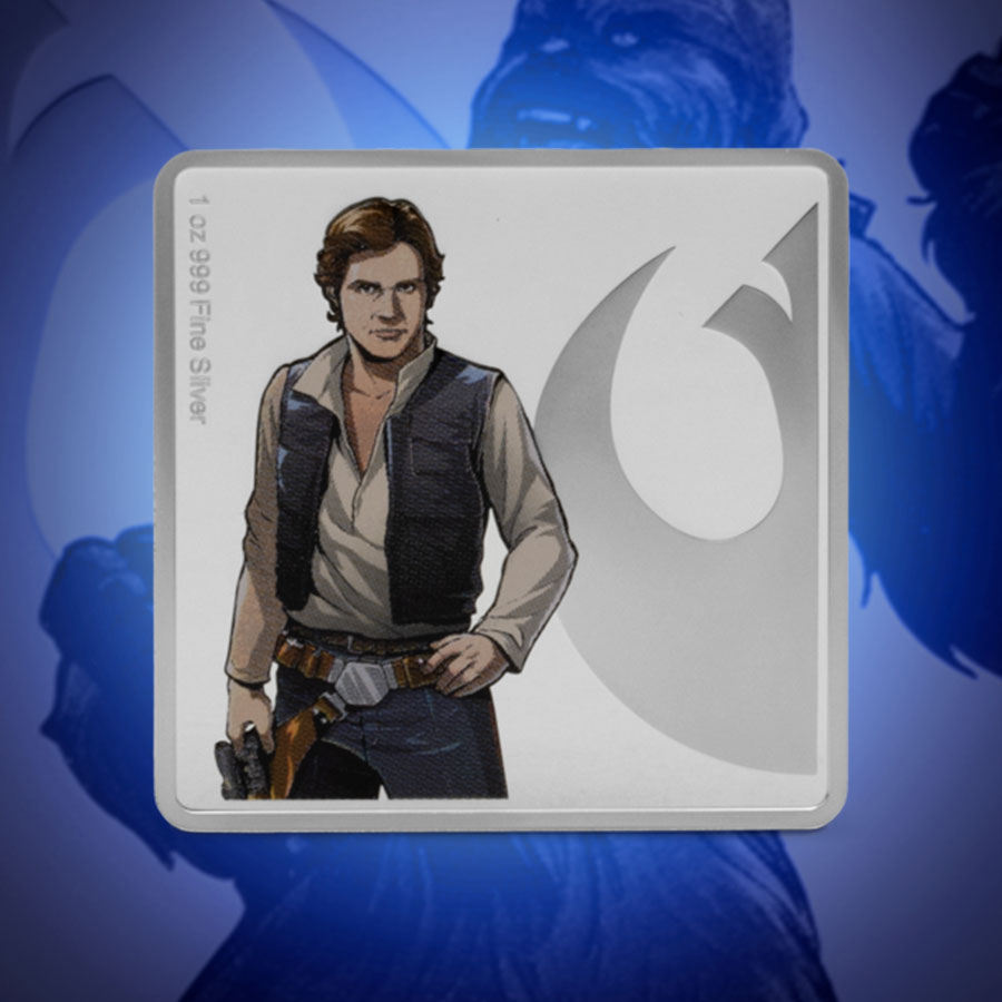 Han Solo™ and Chewbacca™ Medallion by Agoro | Sideshow Collectibles