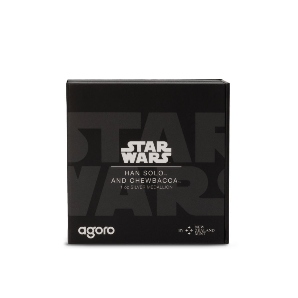 Han Solo™ and Chewbacca™ Medallion by Agoro | Sideshow Collectibles