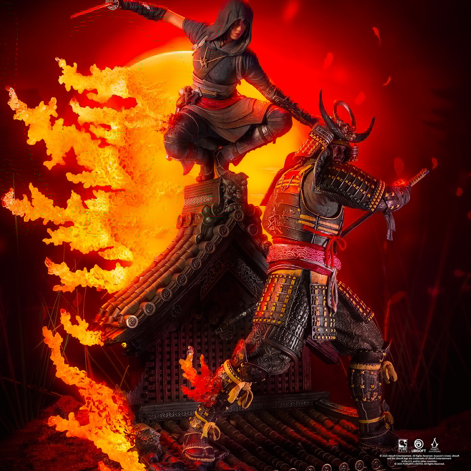 Animus Naoe & Yasuke Statue by PureArts | Sideshow Collectibles