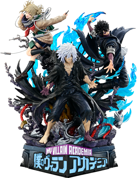 Tomura Shigaraki, Dabi, and Himiko Toga Quarter Scale Statue by Prime 1 ...