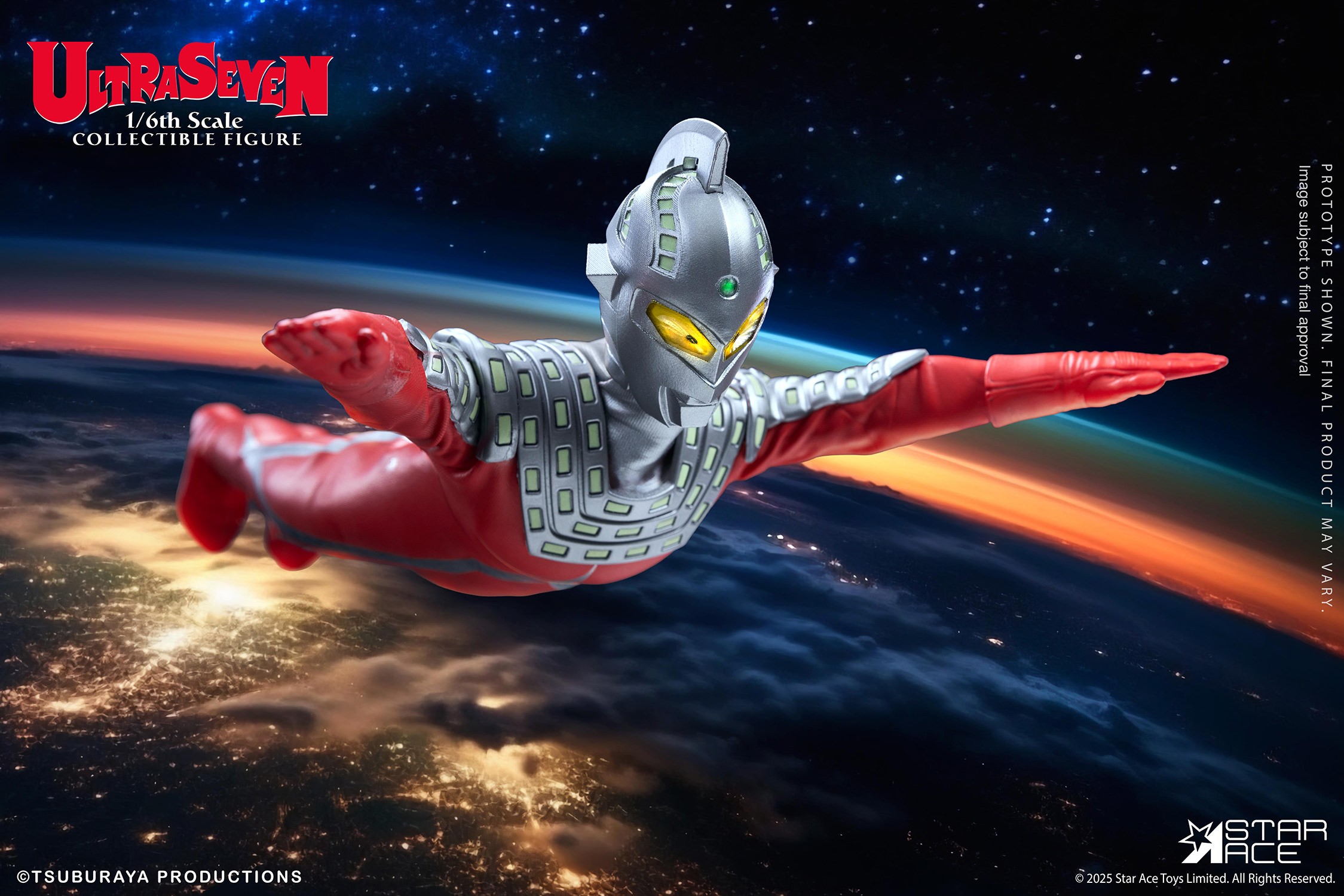 Ultraseven Deluxe Sixth Scale Figure by Star Ace Toys | Sideshow ...
