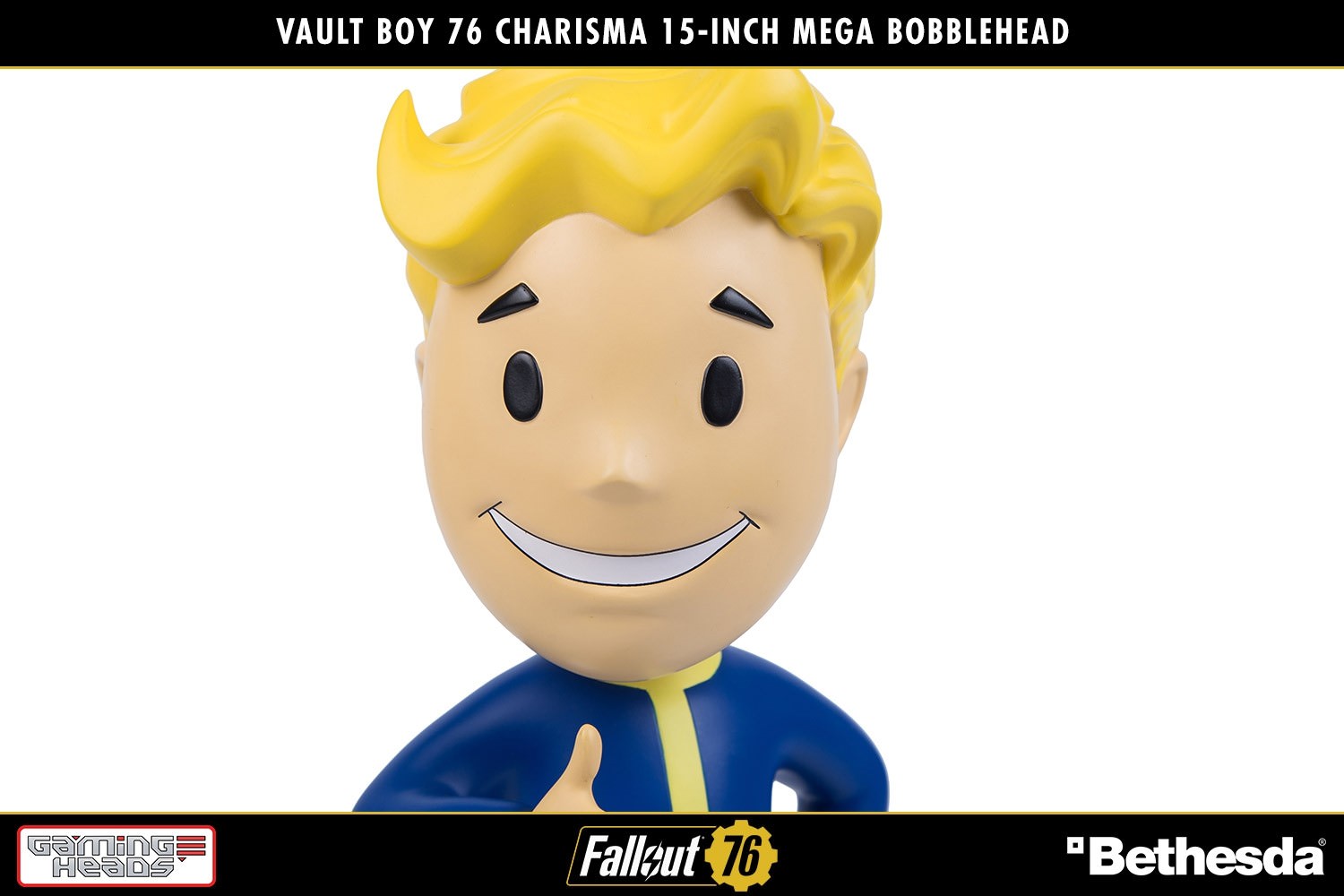 Vault Boy 76 (Charisma) Mega Bobblehead by Gaming Heads | Sideshow ...