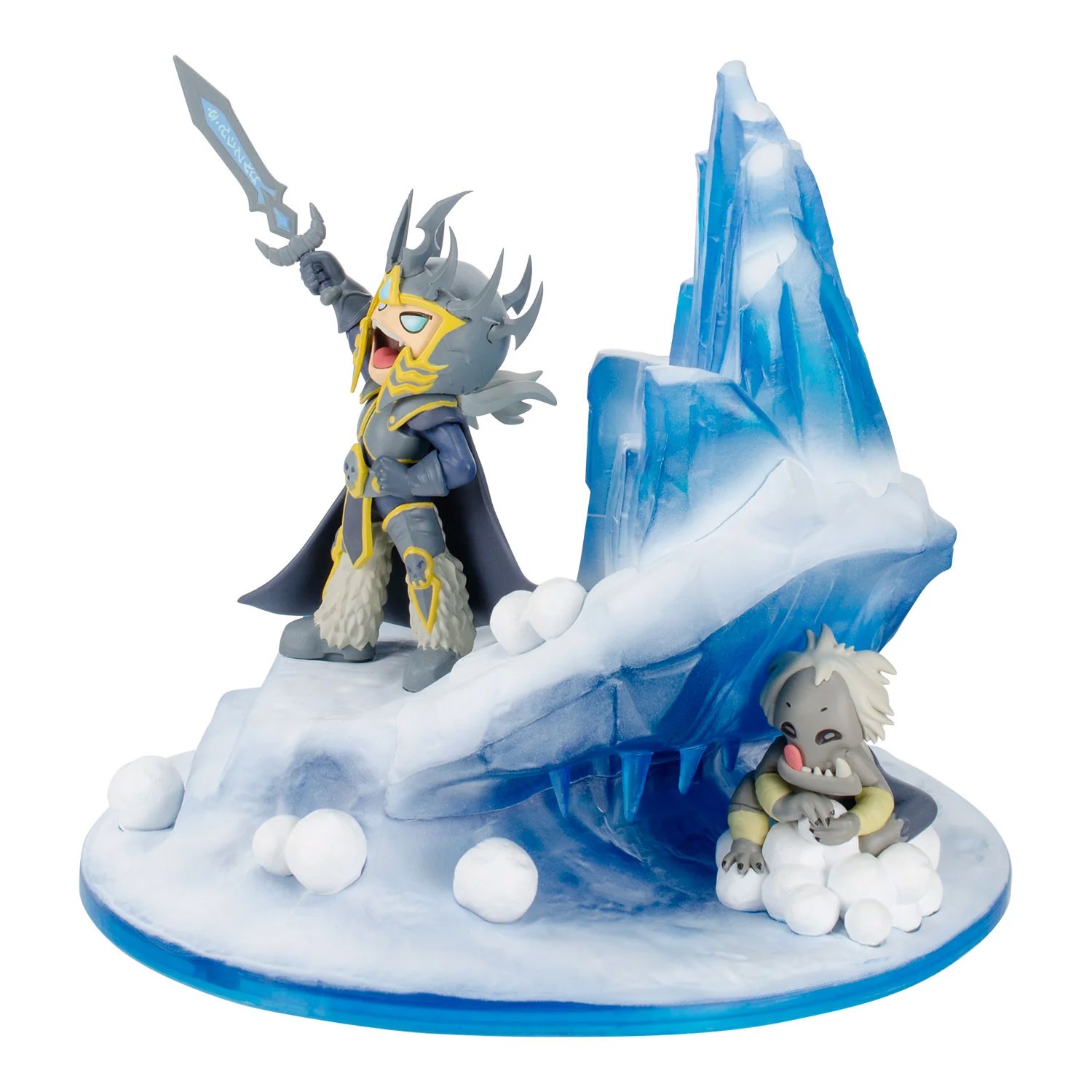 Lil' Champions Snow Fight Arthas Statue by Activision Blizzard | Sideshow Collectibles