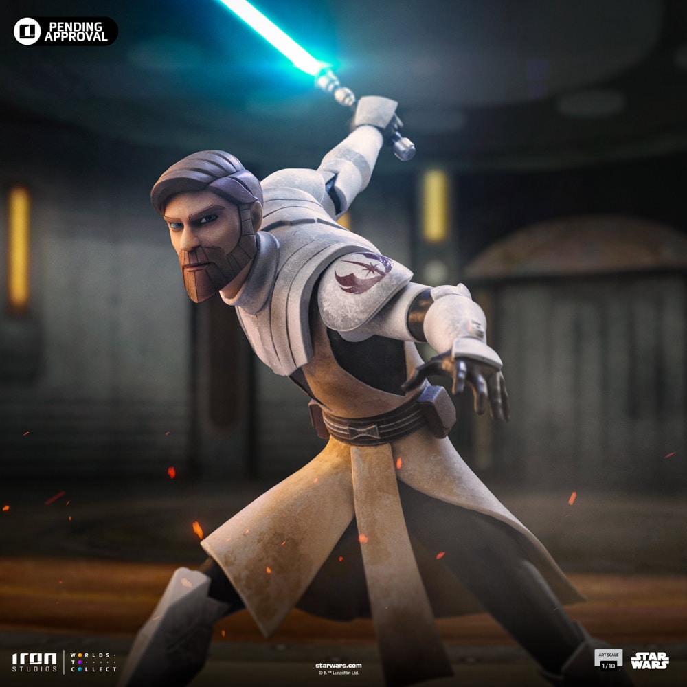 Obi-Wan Kenobi 1:10 Art Scale Statue by Iron Studios | Sideshow ...