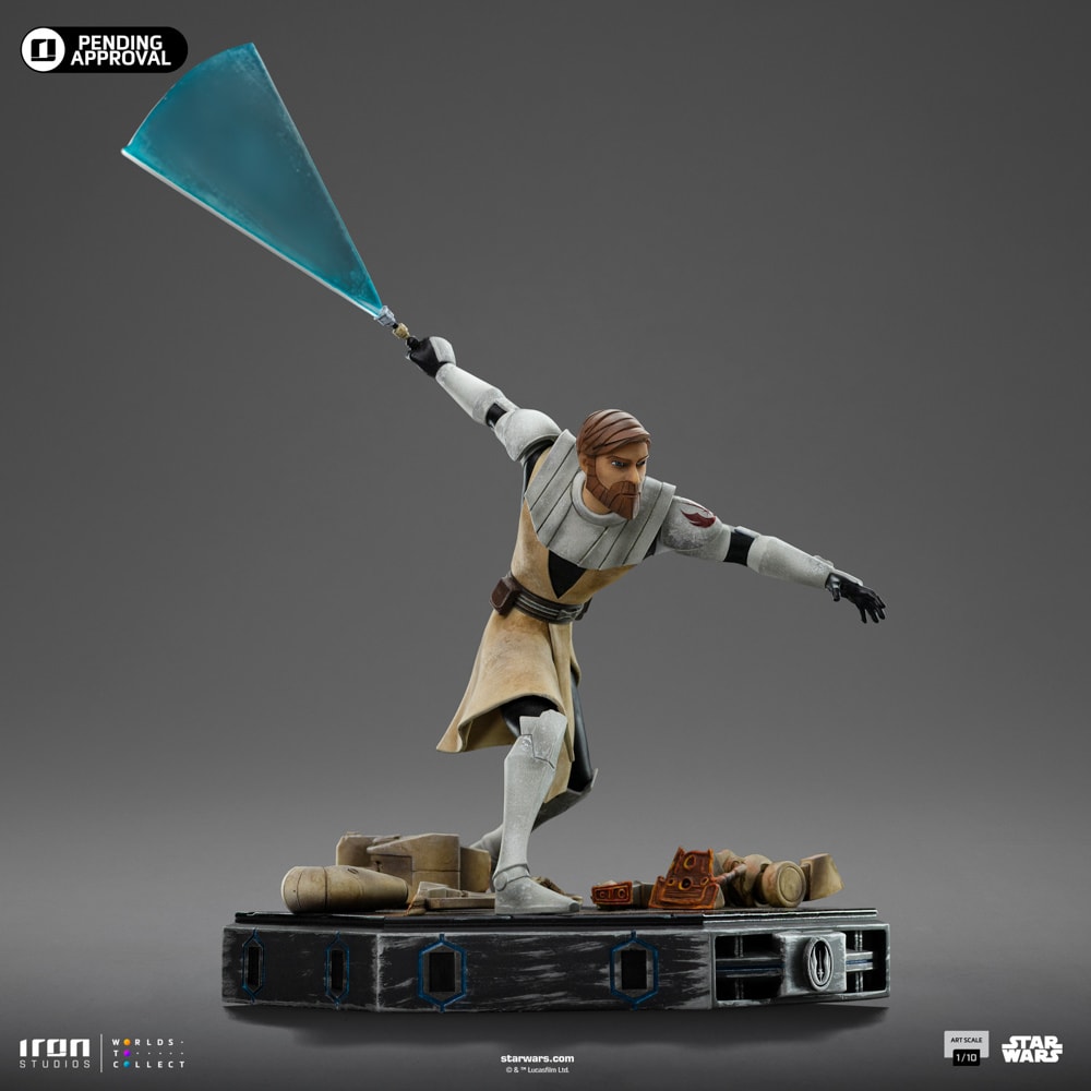 Obi-Wan Kenobi 1:10 Art Scale Statue by Iron Studios | Sideshow ...