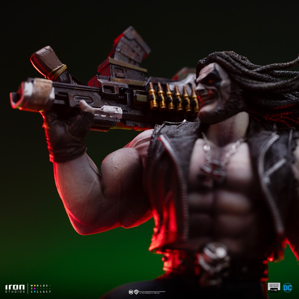 Lobo Unleashed 1:10 Art Scale Statue by Iron Studios | Sideshow ...