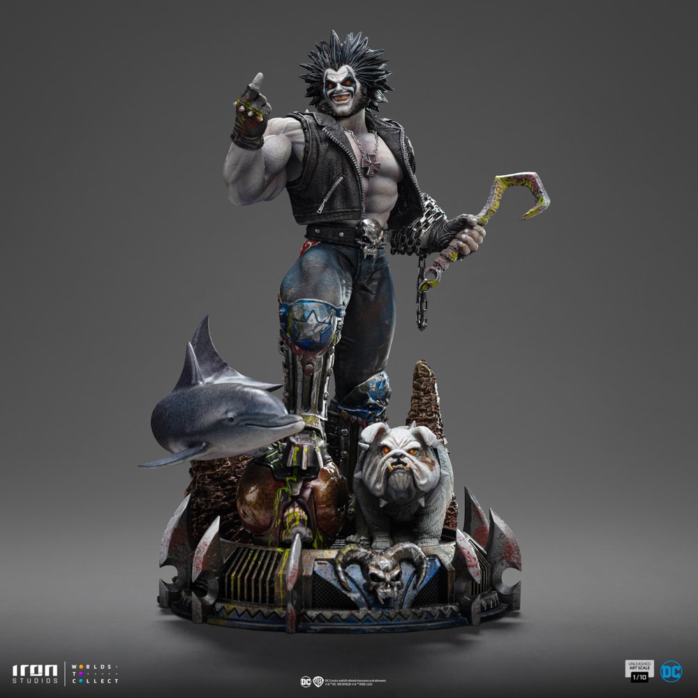 Lobo Unleashed 1:10 Art Scale Statue by Iron Studios | Sideshow ...