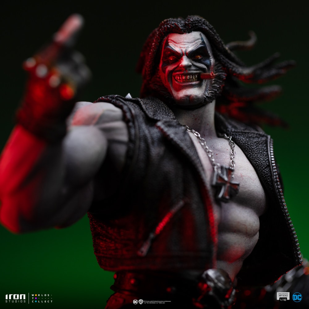 Lobo Unleashed 1:10 Art Scale Statue by Iron Studios | Sideshow ...