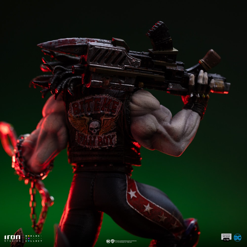 Lobo Unleashed 1:10 Art Scale Statue by Iron Studios | Sideshow ...