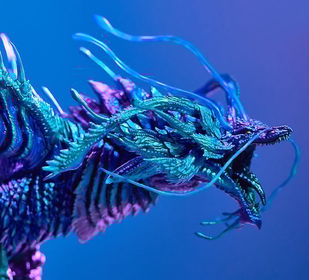 Titanus Tiamat Statue by Spiral Studio | Sideshow Collectibles