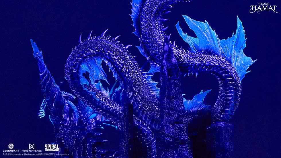 Titanus Tiamat Statue by Spiral Studio | Sideshow Collectibles