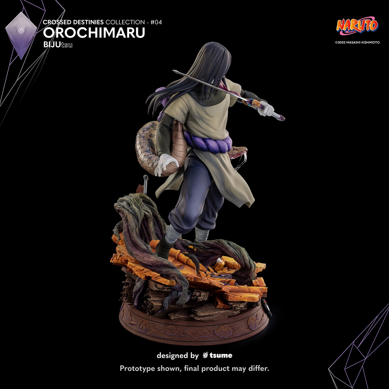 Orochimaru BIJUtsu Statue by Tsume Art | Sideshow Collectibles