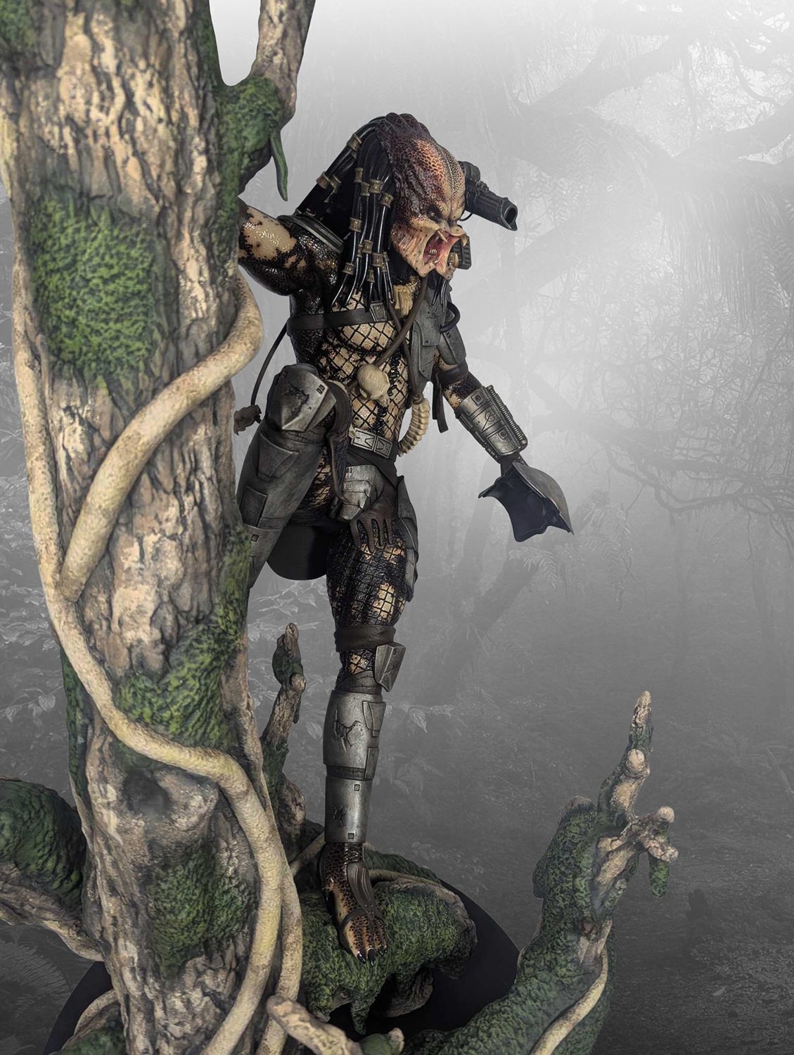 Predator Jungle Hunter Quarter Scale Statue by Hollywood Collectibles ...