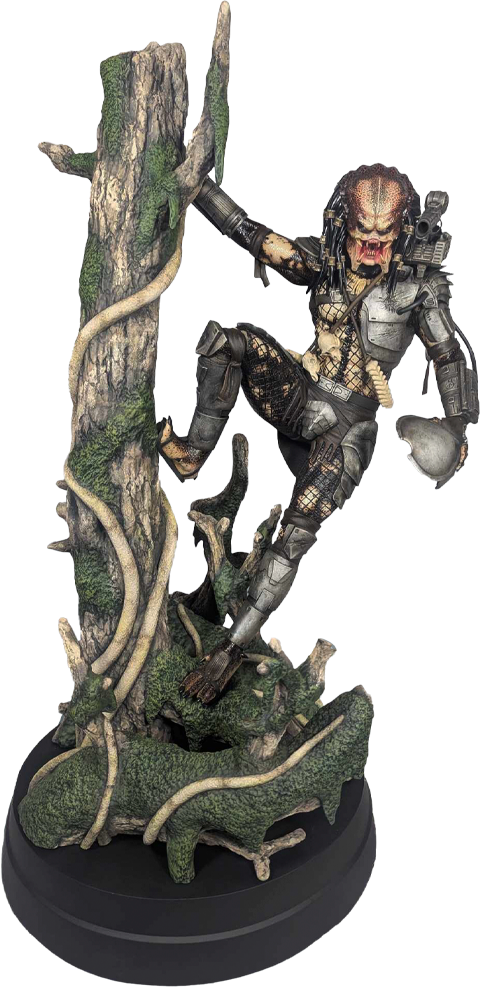 Predator Jungle Hunter Quarter Scale Statue by Hollywood Predator Jungle Hunter Quarter Scale Statue by Hollywood