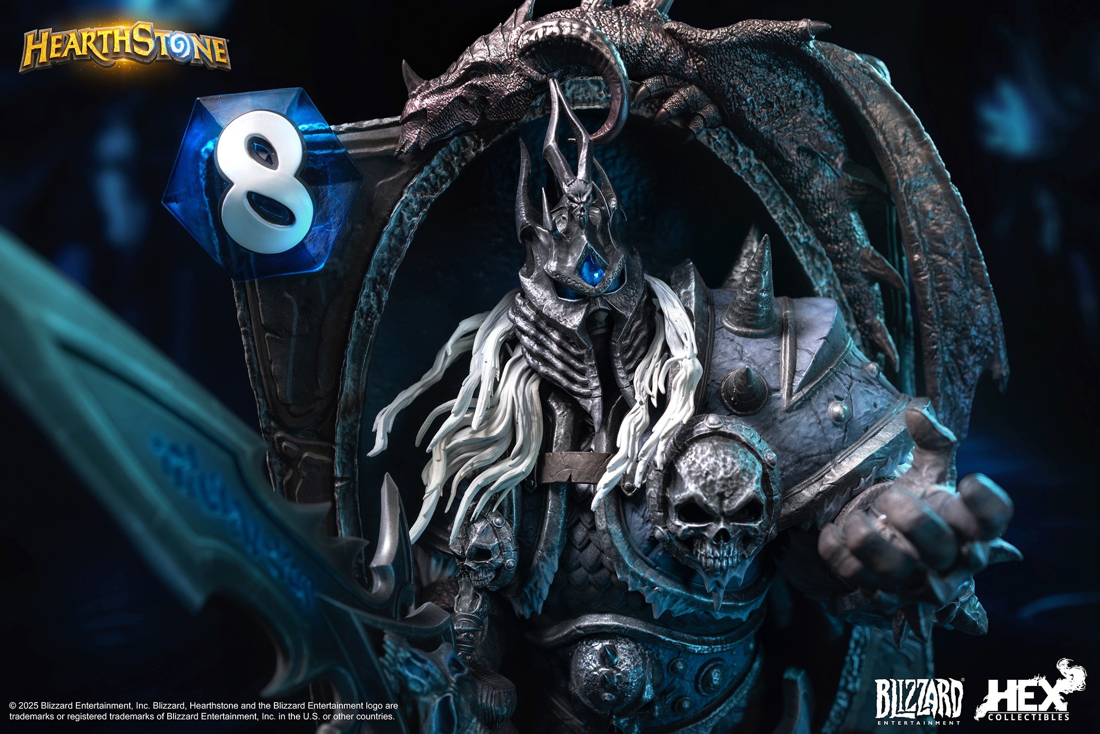The Lich King 3D Art Frame Statue by HEX Collectibles | Sideshow ...